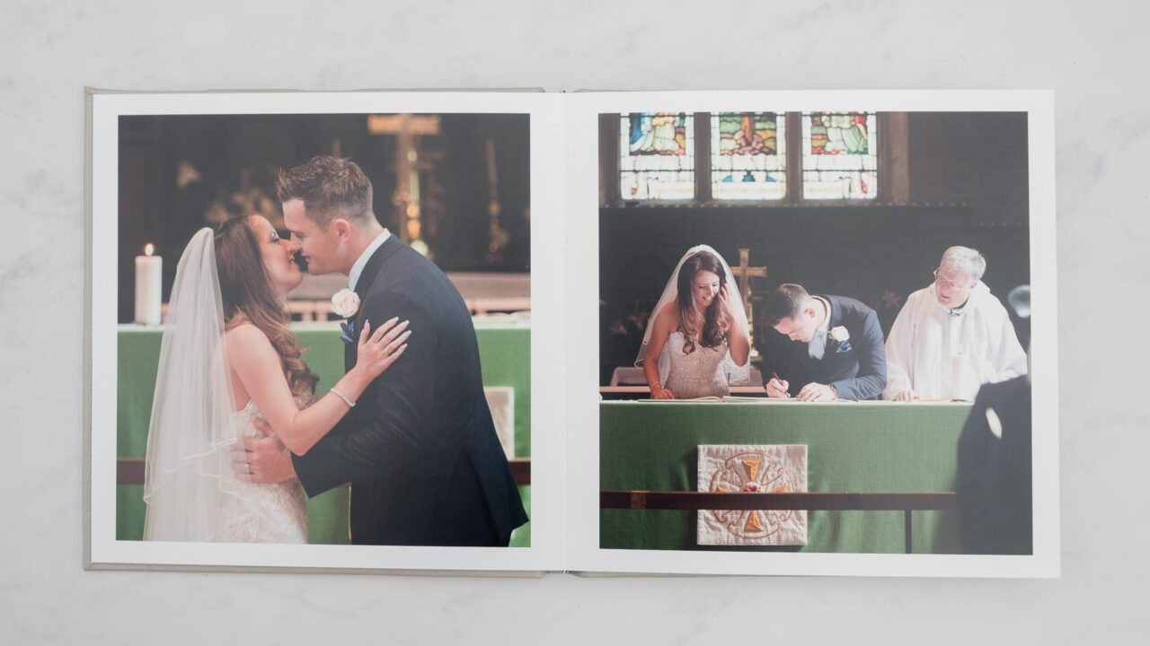 Wedding albums - Dom Brenton Photography
